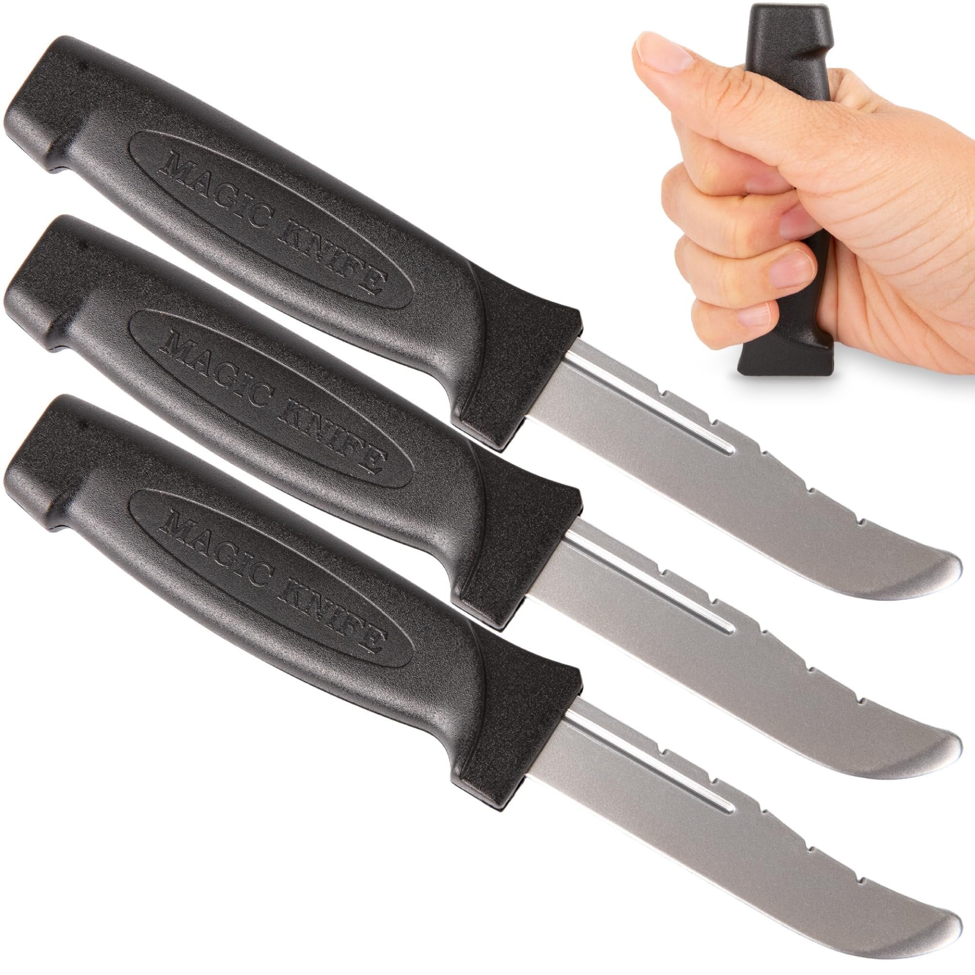 Halloween Retractable Toy Knives - Set of 3 · Art Creativity