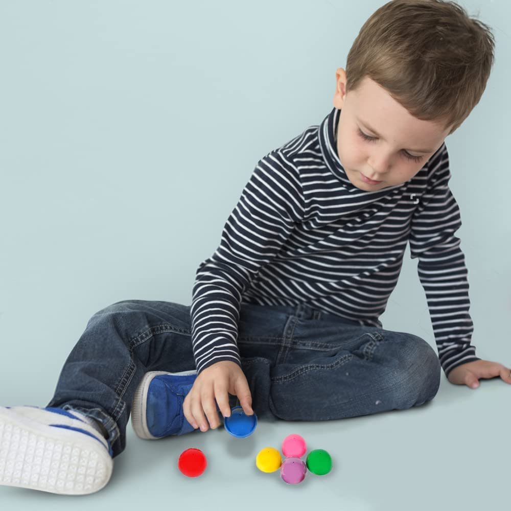 2" Rubber Pop Up Popper Toys - Pack of 12 - Assorted Colors - Ideal Im ...
