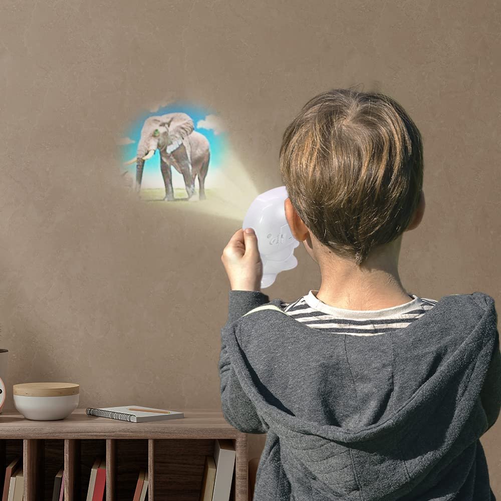 2 in 1 Viewfinder Camera with Projector, Set of 6, Battery Operated Pr ...