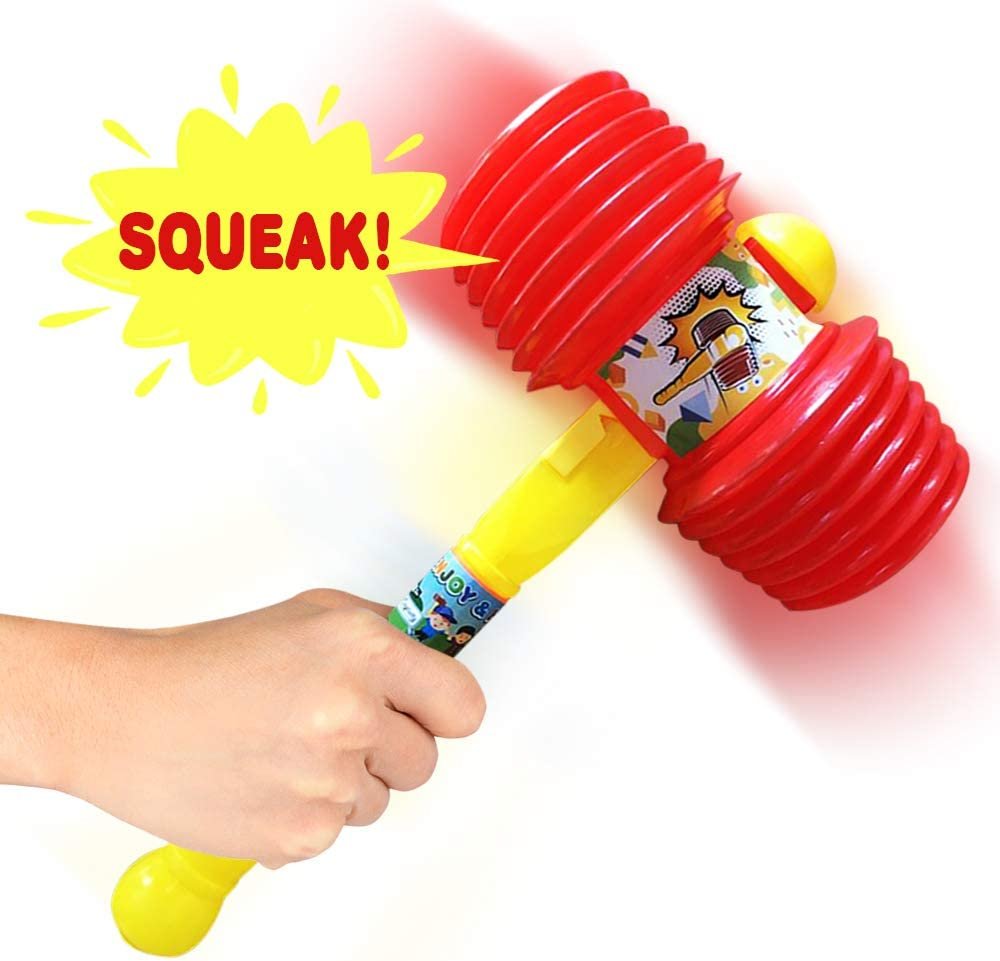 Giant Squeaky Hammer Jumbo 17 Kids Squeaking Hammer Pounding Toy C Art Creativity